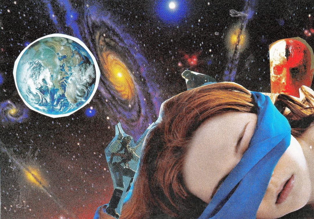 Collage Dream Writing - Deep Lucid Dreaming